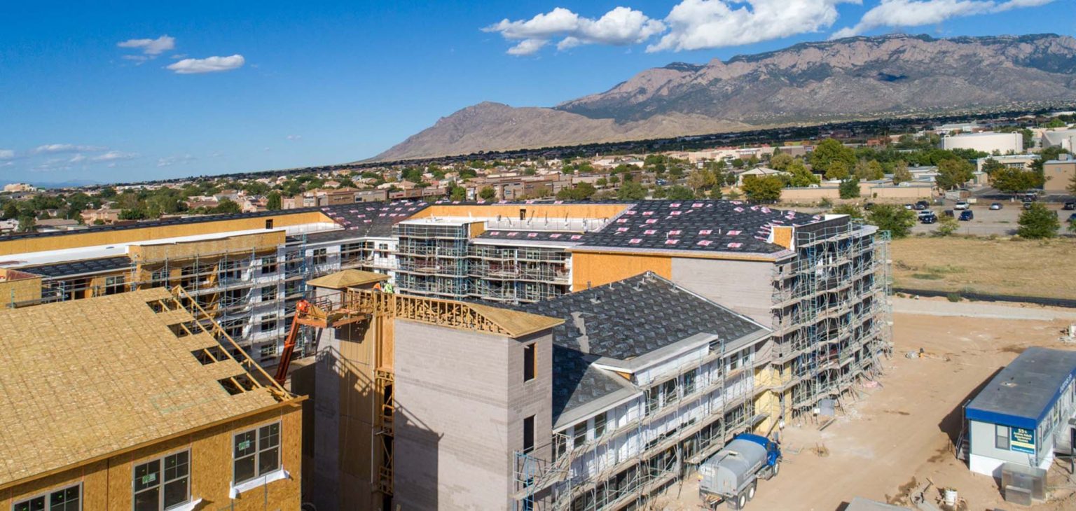 Overture Albuquerque – Pavilion Construction