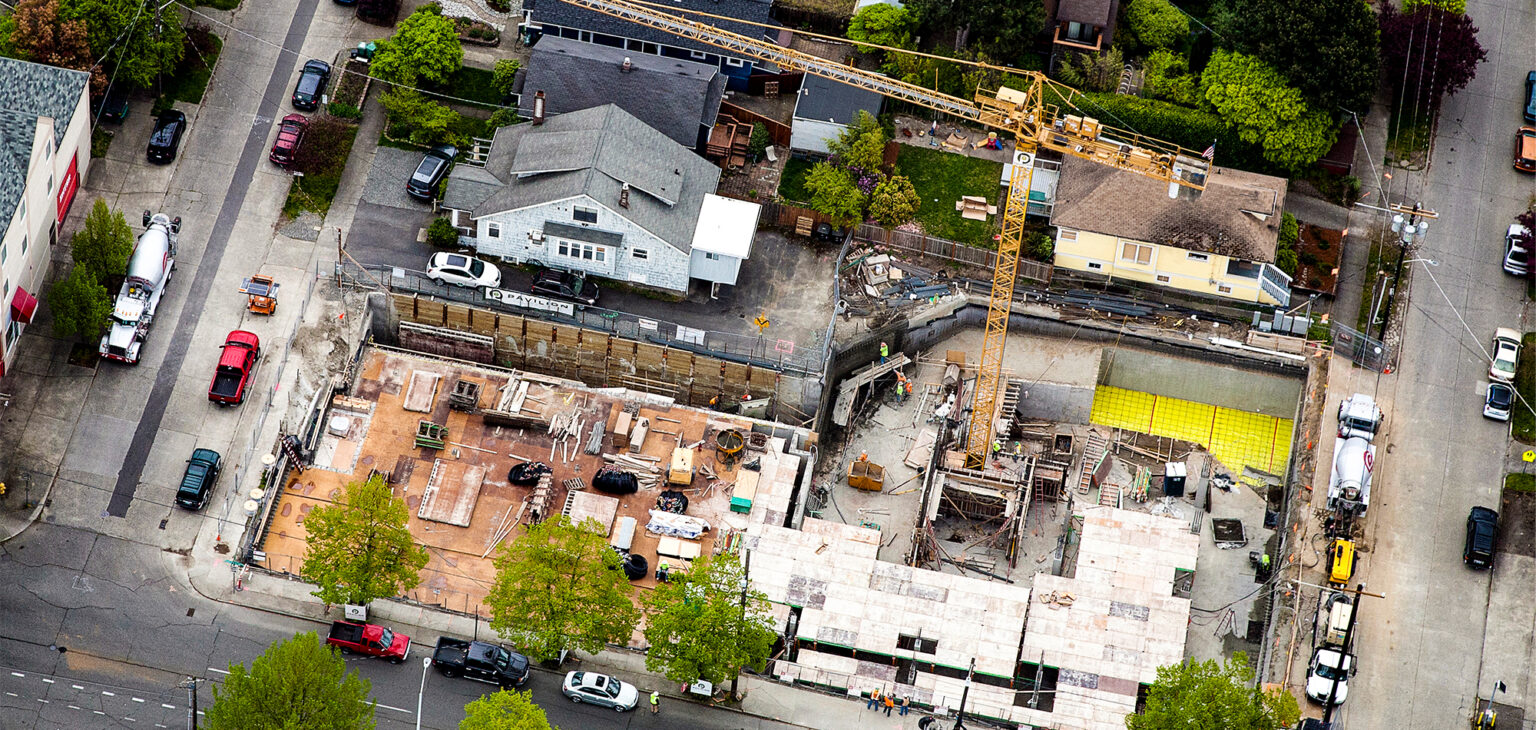 Roosevelt Station – Pavilion Construction
