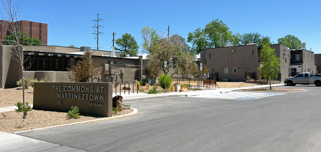 Commons at Martineztown – Pavilion Construction