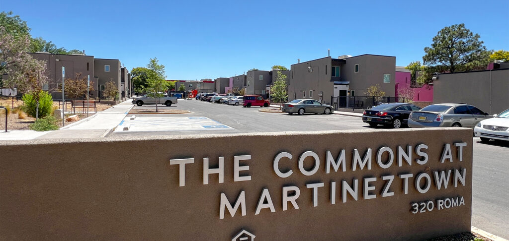 Commons at Martineztown – Pavilion Construction